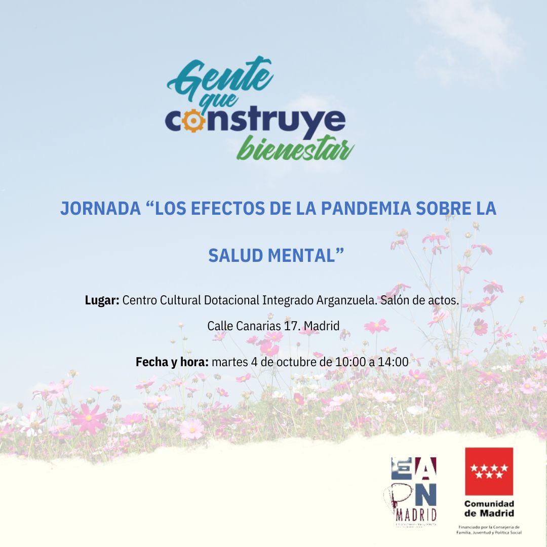 Jornada «Los efectos de la pandemia sobre la salud mental» - SALUD ...