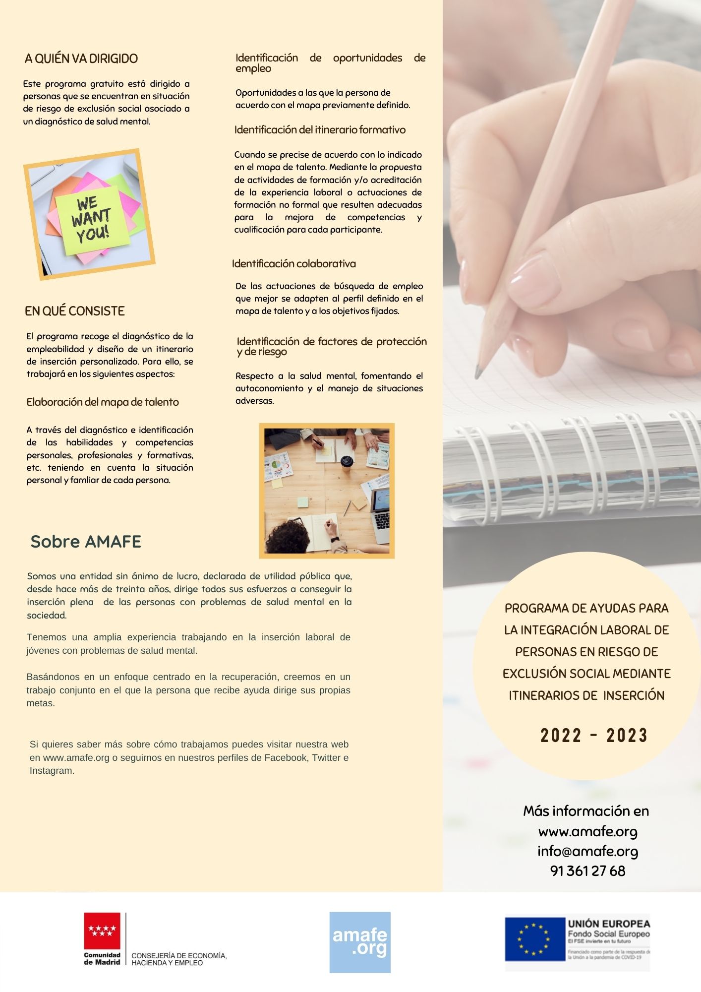 Programa de ayudas para la Integración Laboral de personas en riesgo de ...