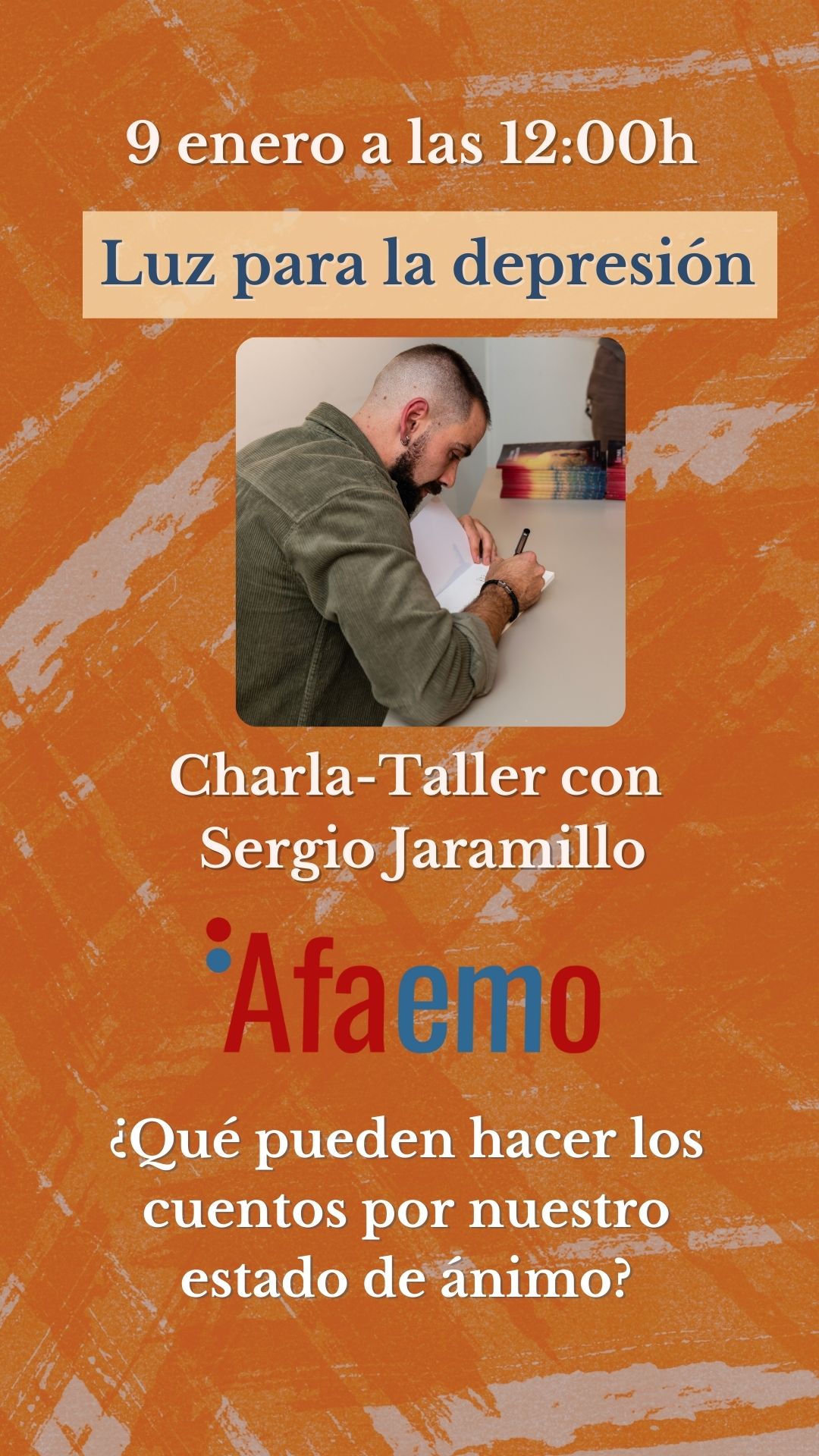 Charla/Taller: “Luz para la depresión” con Sergio Jaramillo - SALUD ...